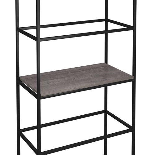 Flux modular storage double wooden inner shelf - grey oak