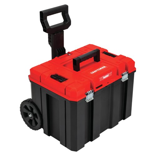 Craftsman VERSASTACK 20 in. Wheeled Tool Box Black/Red | Tool ...