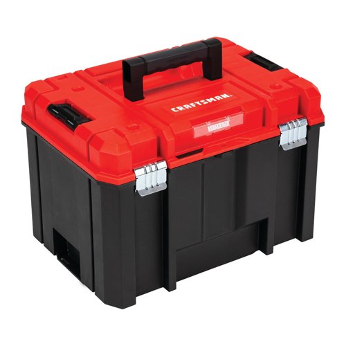 Craftsman VERSASTACK 17 in. Deep Tool Box 1357 cu in Black/Red | Tool ...
