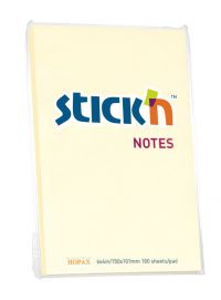 Langstane Repositionable Sticky Notes Yellow 38x51mm [Pack 12]