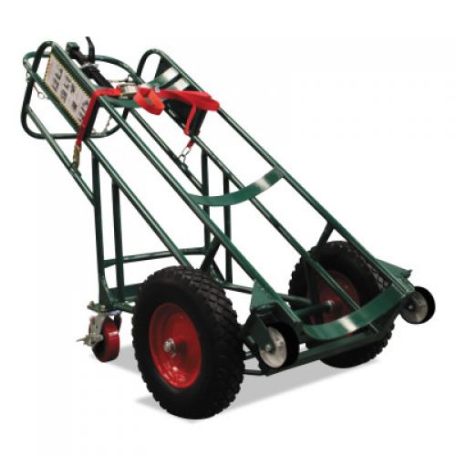 Cryogenic Use Single-Cylinder Carts, 46 x 28", 10 x 2.75" Solid Wheel
