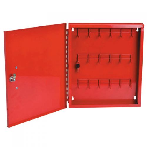 Padlock Control Center, Red, 18 in x 15 1/2 in x 2 in, 22 gauge Steel ...