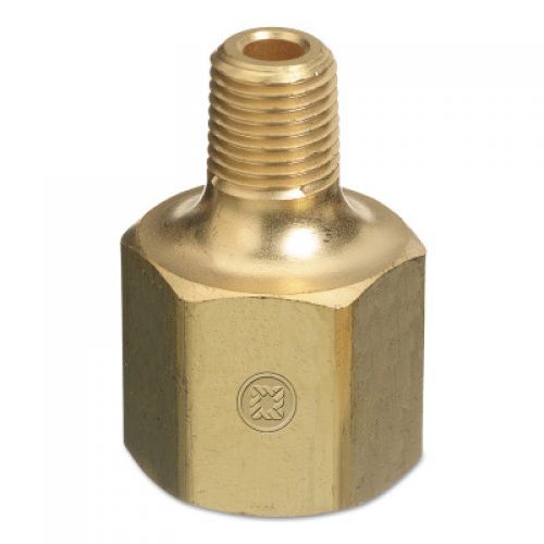 Inert Arc Adaptors, 200 PSIG, Brass, C-Size, 1/4 in (NPT), Inert Gas ...