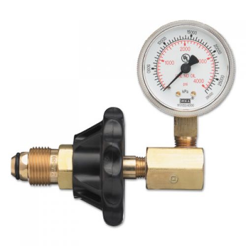 Cylinder Pressure Testing Gauges, Carbon Dioxide, Brass, CGA-300 Cylinder Pressure Testing Gauges, Carbon Dioxide, Brass, CGA-300