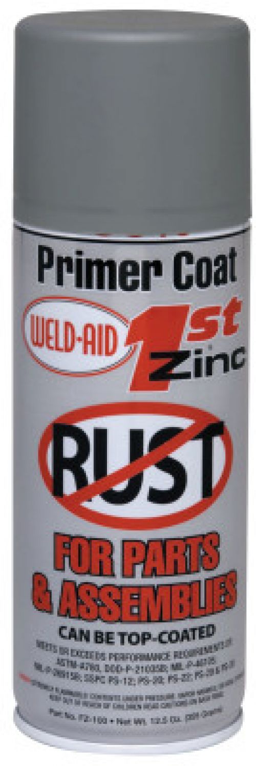 1st Zinc Primer, 12.5 wt oz, 16 oz Aerosol Can, Gray - Industrial ...