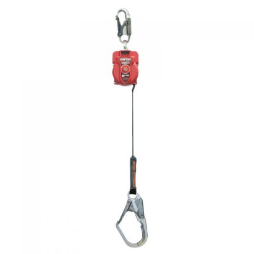 TurboLite Single Personal Fall Limiter, 6 ft, Steel Locking Rebar Hook ...