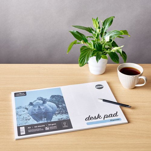Rhino Desk Pad A3 Planner 90gsm 50 Sheets RDPP