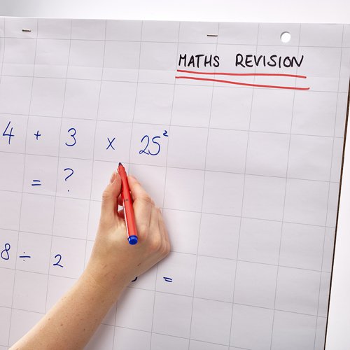 RHINO A1 Educational Numeracy Flipchart Pad 30 Leaf, S50/B