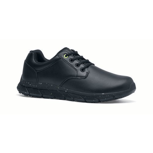 Buy Shoes For Crews Saloon II Eco Mens Leather OB Shoe Black 09 from ...